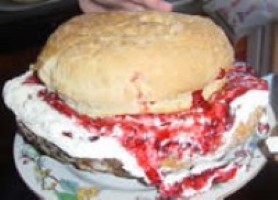 Giant Scone - Pimp That Snack - Epically Supersized Food