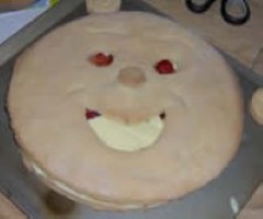 Smiley Face Biscuit - Pimp That Snack - Epically Supersized Food